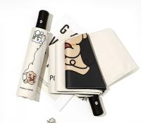 China Cartoon Lines Automatic Umbrella Perfect for Female Travelers and Outdoor Activities for sale