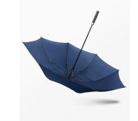China Customized Black and White Golf Umbrella with 120cm Open Diameter for sale