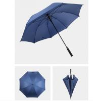 China Customized Black and White Golf Umbrella with 120cm Open Diameter for sale