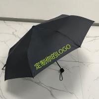 China All in 1 21 Inch Three-Fold Folding Umbrella and Fiber Activity Gift Set for Advertising for sale