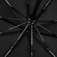 China Shaft Fiberglass Advertising Umbrella with Three-Folding Auto Open and Close Feature for sale