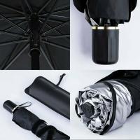 China Steel Shaft Car Sunshade for Front Windshield and Sun Protection 140cm Open Diameter for sale