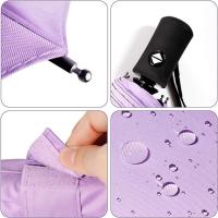 China Modern Design Style Promos Logo 3 Fold Automatic Umbrella with 8 Fiberglass Ribs for sale