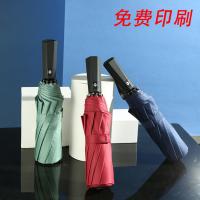 China 190T Pongee Fabric Clear Umbrella with 10 Bone Automatic Folding and Vinyl Sunshade for sale