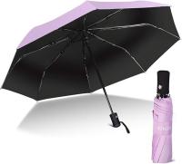 China Umbrella Product 3 Folding 210T Polyester with ABS Plastic Handle and Waterproof Design for sale