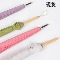 China 190T Pongee/Polyester/Nylon Umbrella Long Handle Windproof with Customized Logo Printed for sale