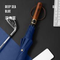 China Strong Frame Customized Logo Printed Umbrella with Auto Open Design and 190T Pongee Fabric for sale