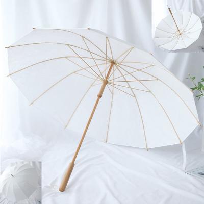 China Three-folding Umbrella Waterproof with Special Design Advertising Dupont Paper Vintage for sale
