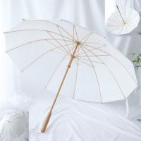 China Three-folding Umbrella Waterproof with Special Design Advertising Dupont Paper Vintage for sale