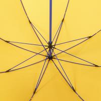 China Dual Used Windproof Umbrella with Metal Shaft and Customized Logo Printed Cork Handle for sale