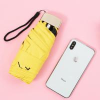 China Plastic Handle Pocket Umbrella for Lightweight and Convenient Design for sale