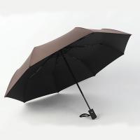 China Market Popular Style Windproof Umbrella with Customized Logo Printing and Plastic Handle for sale