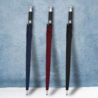 China 120cm Open Diameter Pongee Panel Windproof Golf Umbrella Personalized Logo Printing for sale