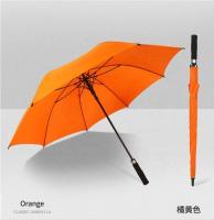 China Customized Printing Logo Golf Straight Umbrella for Adults 30inch*8K Windproof Design for sale