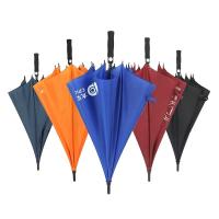 China Customized Printing Logo Golf Straight Umbrella for Adults 30inch*8K Windproof Design for sale