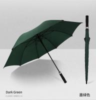 China Customized Printing Logo Golf Straight Umbrella for Adults 30inch*8K Windproof Design for sale
