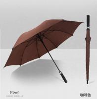 China Customized Printing Logo Golf Straight Umbrella for Adults 30inch*8K Windproof Design for sale