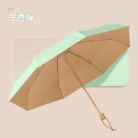 China Adults' Colorful Ultra Light Pocket Umbrella with Custom Logo Printed and Steel Frame for sale