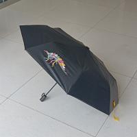 China Customized Printing Folding Umbrella with Magic Color Changing Feature and Steel Frame for sale