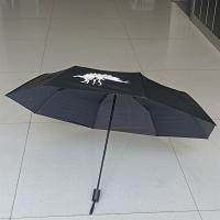 China Customized Printing Folding Umbrella with Magic Color Changing Feature and Steel Frame for sale