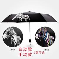 China Customized Black Coated Color Changing Umbrella with Steel Ribs and Polyester Fabric for sale