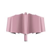 China Travel Advertising Custom Logo Print LED Umbrella with Auto Open Minimalist Design for sale