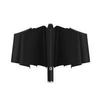 China Travel Advertising Custom Logo Print LED Umbrella with Auto Open Minimalist Design for sale