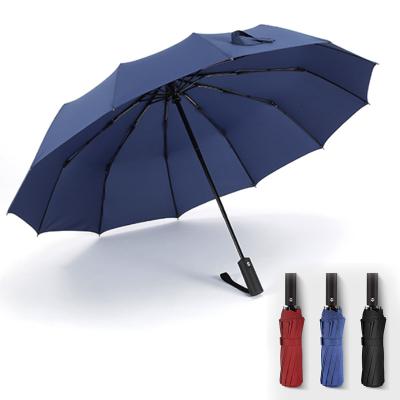 China Custom Logo Printed Three-folding Umbrella with Unique Design and 105cm Open Diameter for sale