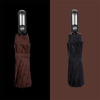 China Travel Occasion Anti-UV Windproof 3 Fold Automatic Umbrella with Custom Logo Printed for sale