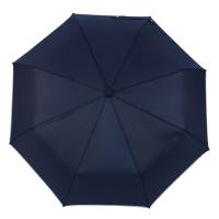 China Adults 3 Fold LED Flashlight Handle Umbrella with Reflective Strip and Windproof Cover for sale