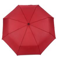 China Adults 3 Fold LED Flashlight Handle Umbrella with Reflective Strip and Windproof Cover for sale