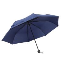 China Three Folding 8K Anti UV Umbrella Custom Logo Print Travel Paraguas with UV Printing Made for sale