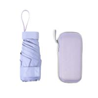 China Women's Dual Purpose 5-Fold Mini Sunblock Umbrella with UV Protection and Custom Logo for sale