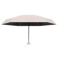 China Women's Dual Purpose 5-Fold Mini Sunblock Umbrella with UV Protection and Custom Logo for sale