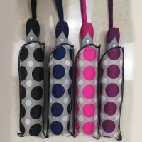 China Triple Fold Semi Automatic Umbrella with Unique Pattern Design and 97cm Open Diameter for sale
