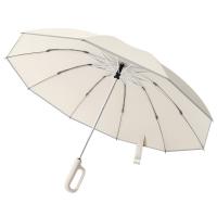 China Minimalism Style Rubber Handle UV Sunblock and Rain Umbrella for Outdoor Activities for sale