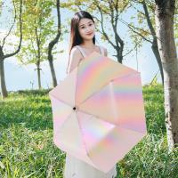 China Back to School Occasion Manual Control Ultra Light Sunblock Umbrella 100g Polyester Fiber for sale