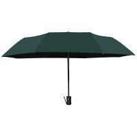 China Polyester Open Fully Automatic Windproof 3 Folding Anti-UV Umbrella with Customized Logo for sale