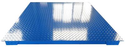 China Industrial Platform Weighing Scale 1000kg to 10000kg with OIML Load Cell and 5mm Checker Plate for sale