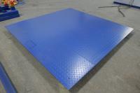 China 1.2X1.2m 2000kg Low Profile Floor Scale with Foldable Ramp for sale