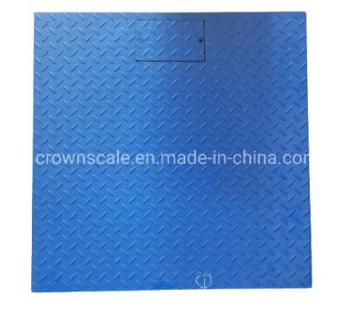 China Industrial Electronic Floor Scale 5000kg 1.5m x 1.5m Heavy Duty Weighing Platform for sale