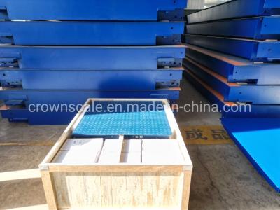China Commercial Platform Scale 1000kg to 10000kg Heavy Duty Floor Weighing Scale with Custom Size for sale