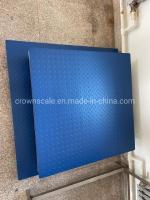 China Commercial Platform Scale 1000kg to 10000kg Heavy Duty Floor Weighing Scale with Custom Size for sale