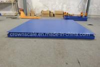 China Commercial Platform Scale 1000kg to 10000kg Heavy Duty Floor Weighing Scale with Custom Size for sale