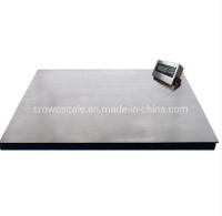 China Stainless Steel Weighing Floor Scale 1000kg to 10000kg Capacity for Goods and Vehicles for sale