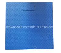 China 3 Ton 3000kg Digital Industrial Platform Weighing Floor Scale 6mm Steel Loadcell for sale