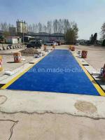 China 10t to 200t Electronic Truck Weighing Scales with IP67 Junction Box and Alloy Steel Sensors for sale