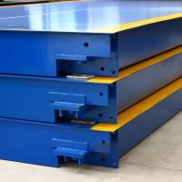 China Electronic Truck Weighing Scale 80t Capacity Steel Platform IP67 Junction Box for sale
