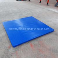 China 1000kg 1ton Electronic Platform Weighing Floor Scale High Accuracy 1.0x1.0m for sale