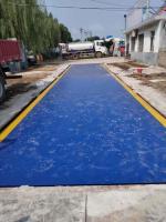 China Industrial Electronic Truck Weighbridge 80t Capacity Carbon Steel Platform IP67 for sale